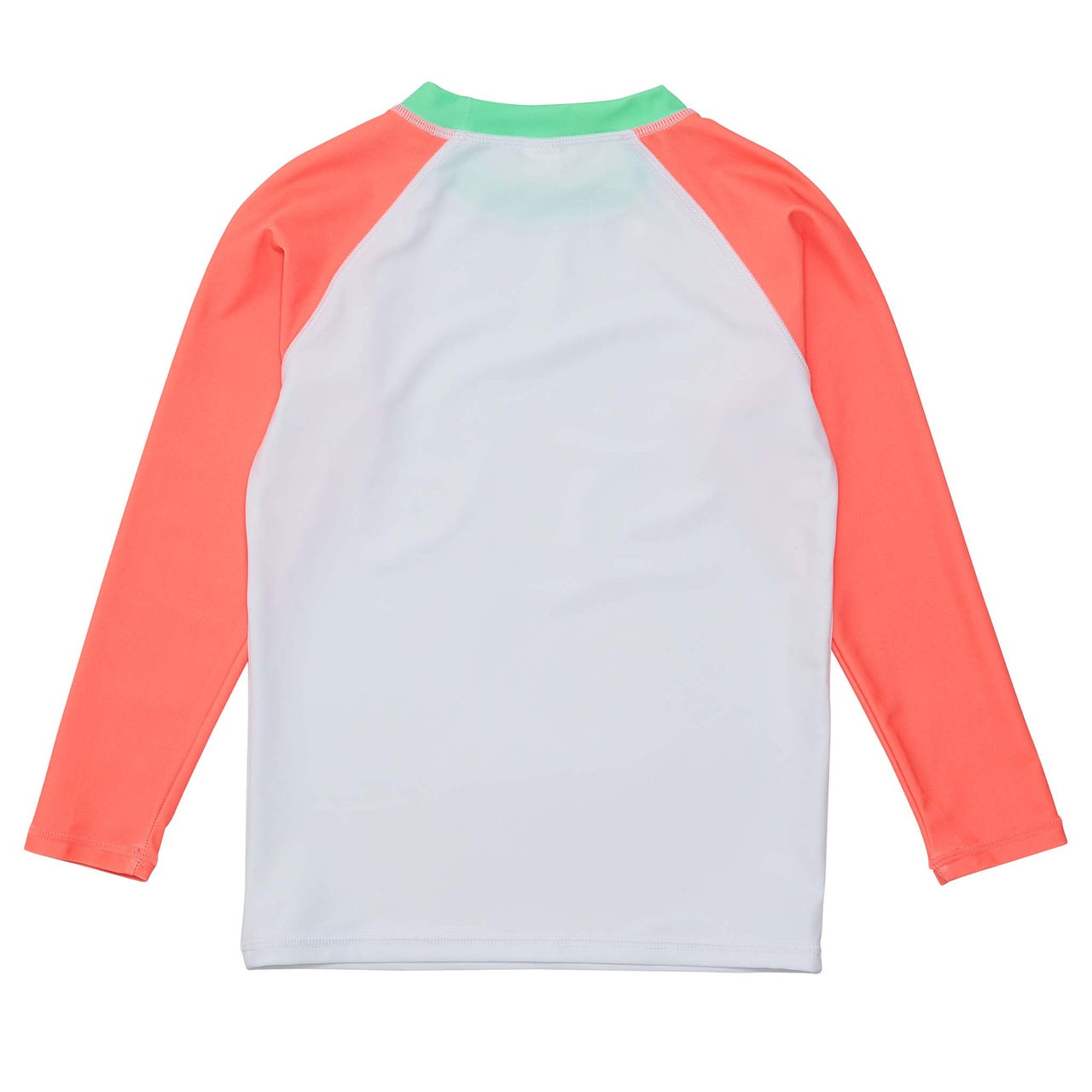 White Coral Sleeve Sustainable Rash Top | Snapper Rock
