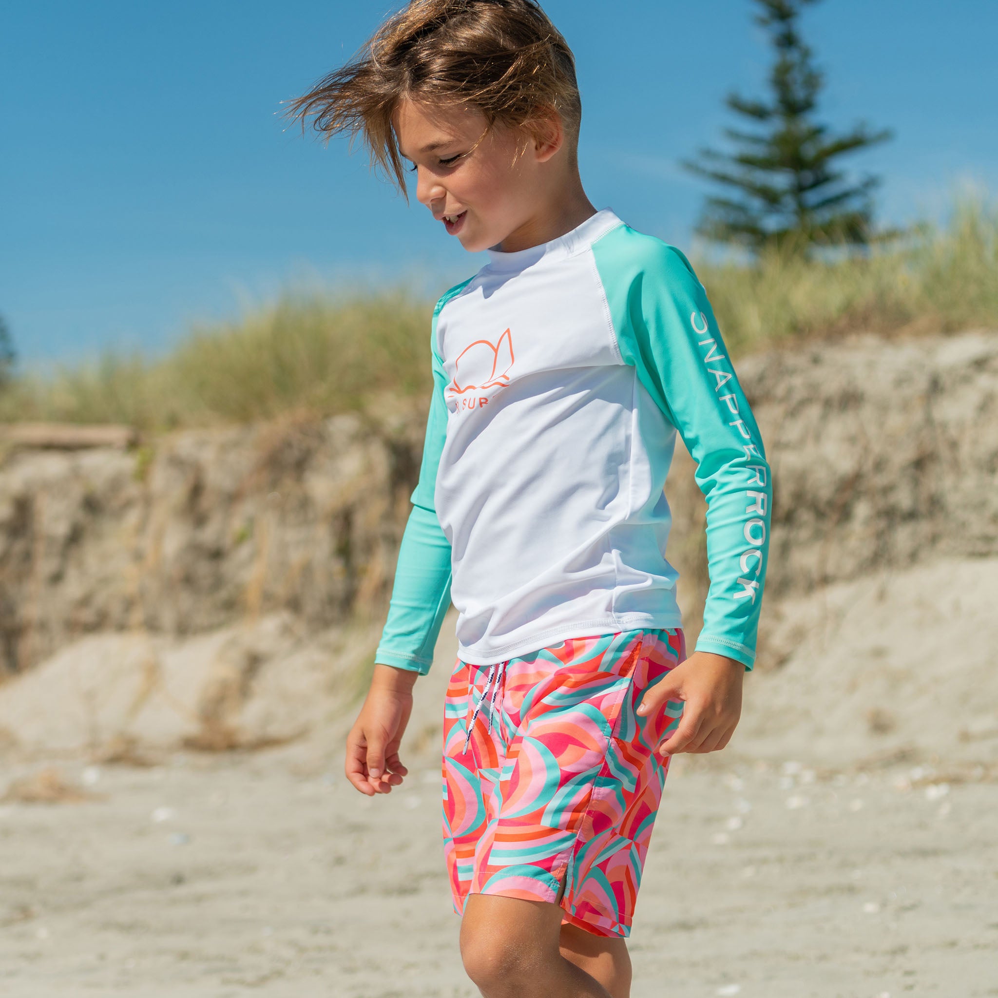 Geo Melon Sustainable Swim Short Snapper Rock Geo Melon Sustainable Swim Short Snapper Rock