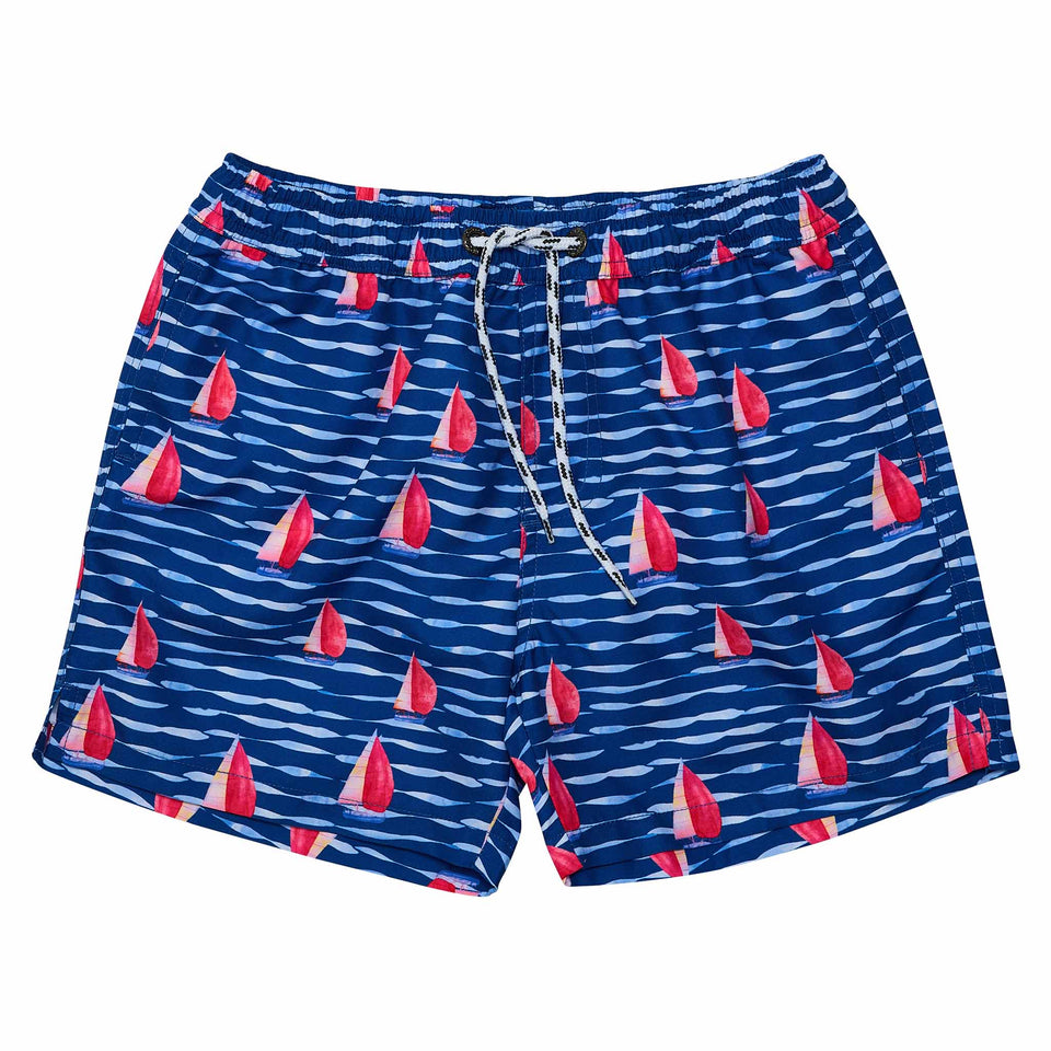 Sailboat Rock Swim Short | Snapper Rock