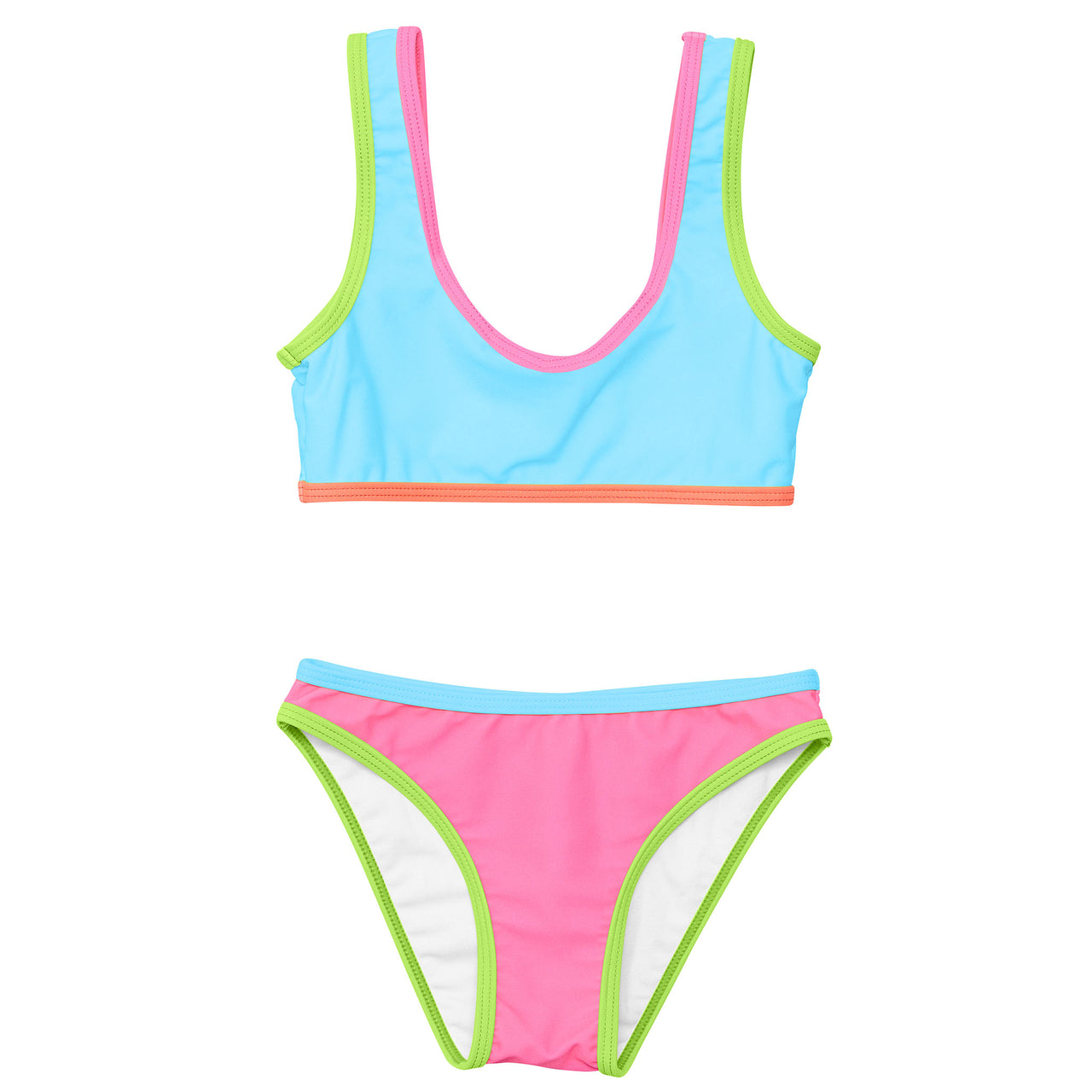 Candy Colorblock Crop Bikini | Snapper Rock