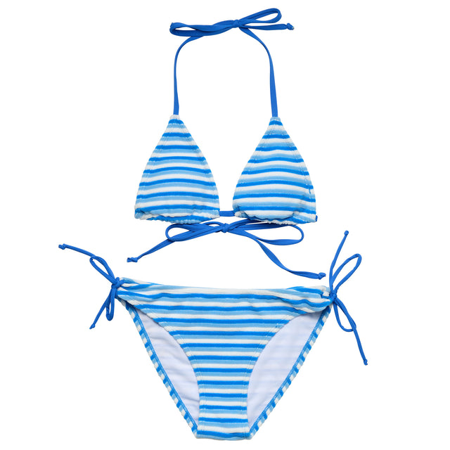 Surfside Stripes Triangle Bikini - Teen Swimsuits | Snapper Rock