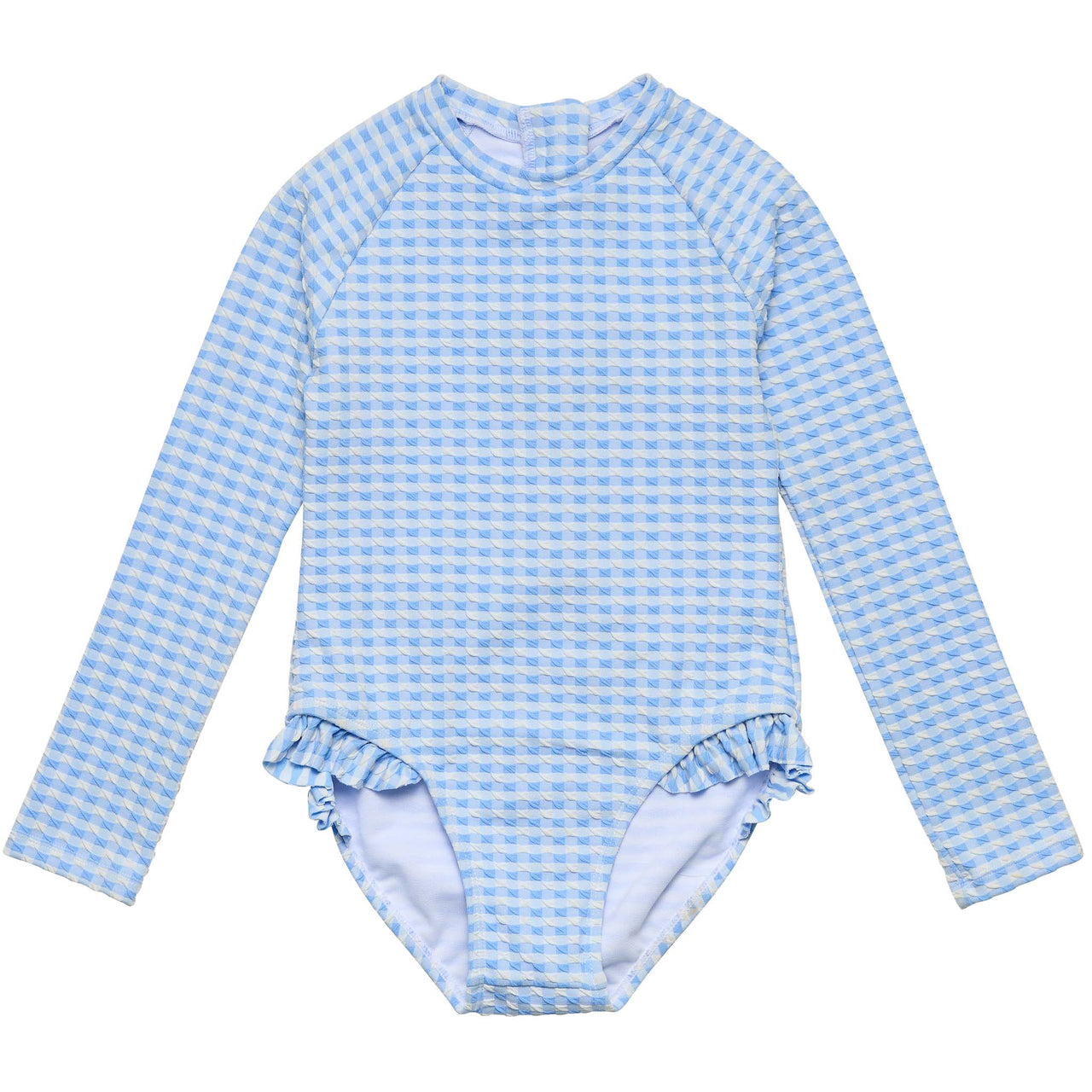 Seaside Gingham Leg Frill Surf Suit – Snapper Rock