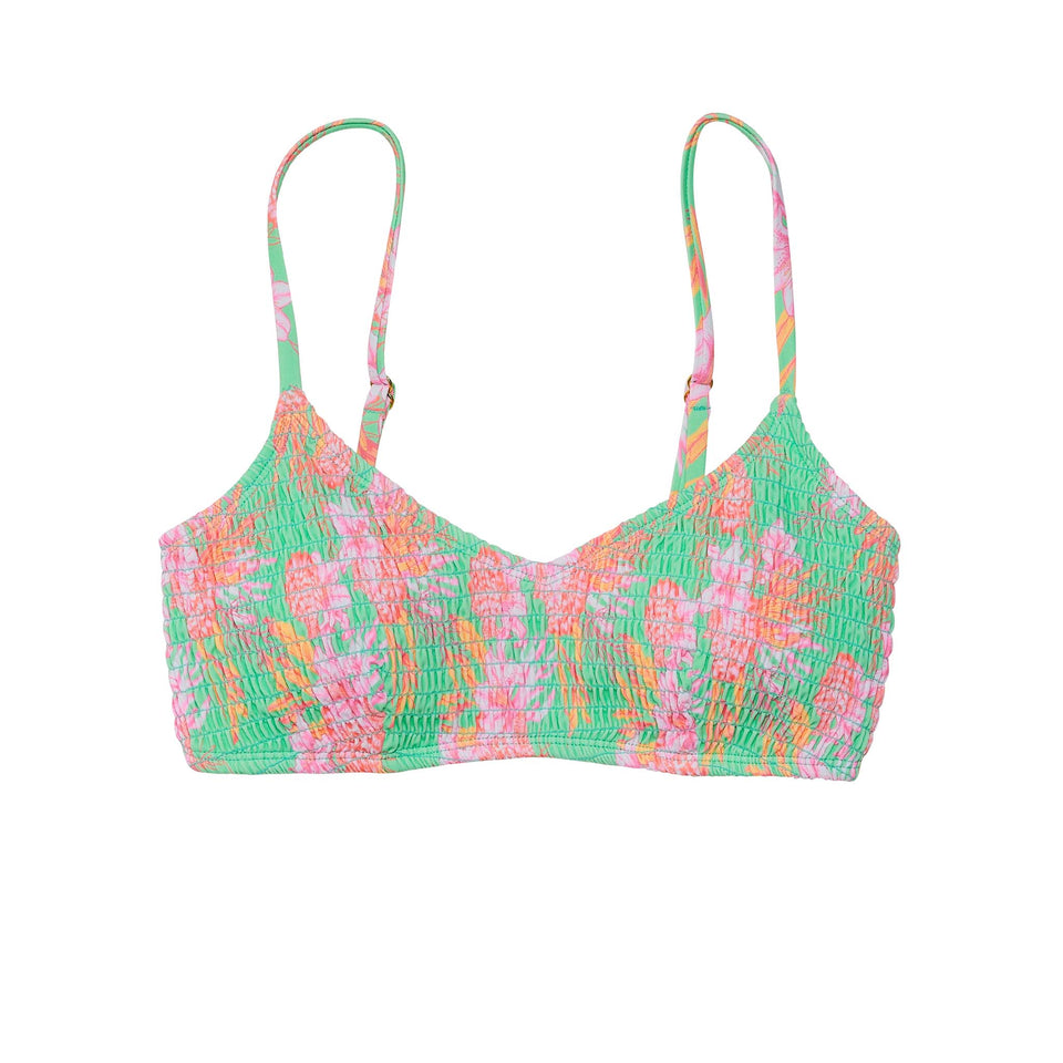 Womens Coastal Shells Sustainable Bikini Top | Snapper Rock