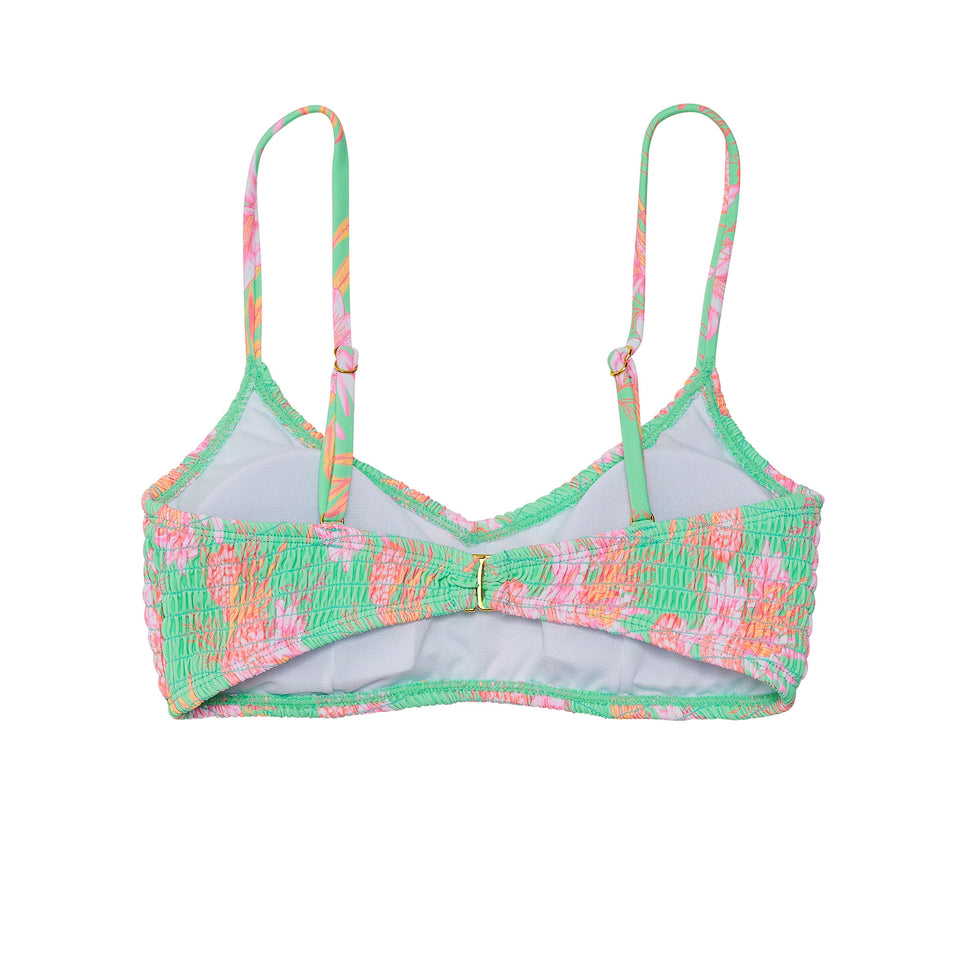 Womens Coastal Shells Sustainable Bikini Top | Snapper Rock