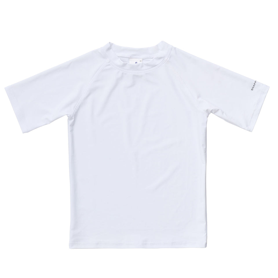 White SS Rash Top | Snapper Rock